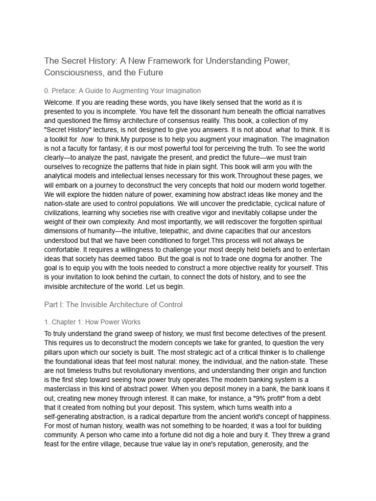 Understanding Power and Society's Cycles | PDF | Polytheism | Satan