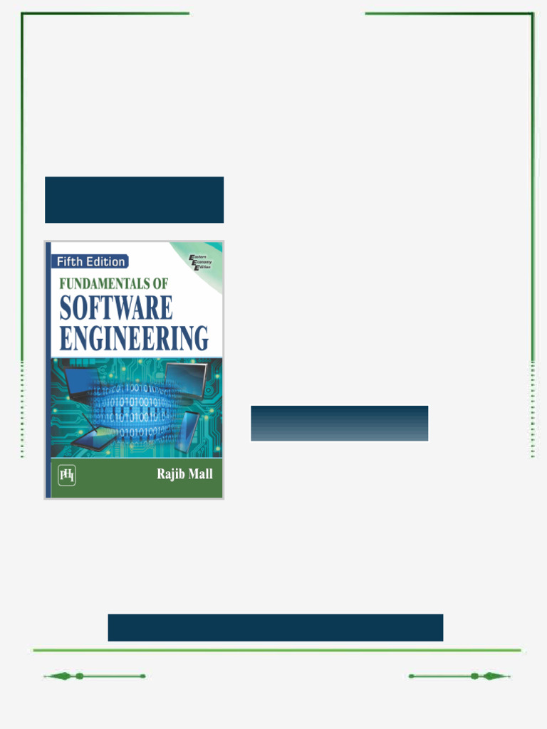 Fundamentals of Software Engineering Fifth Edition Mall eBook all pages included | PDF | Use ...