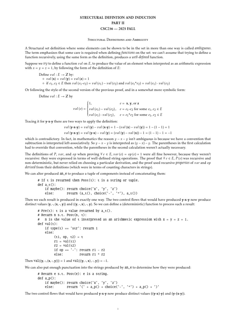 Structural II | PDF | Subtraction | Function (Mathematics)
