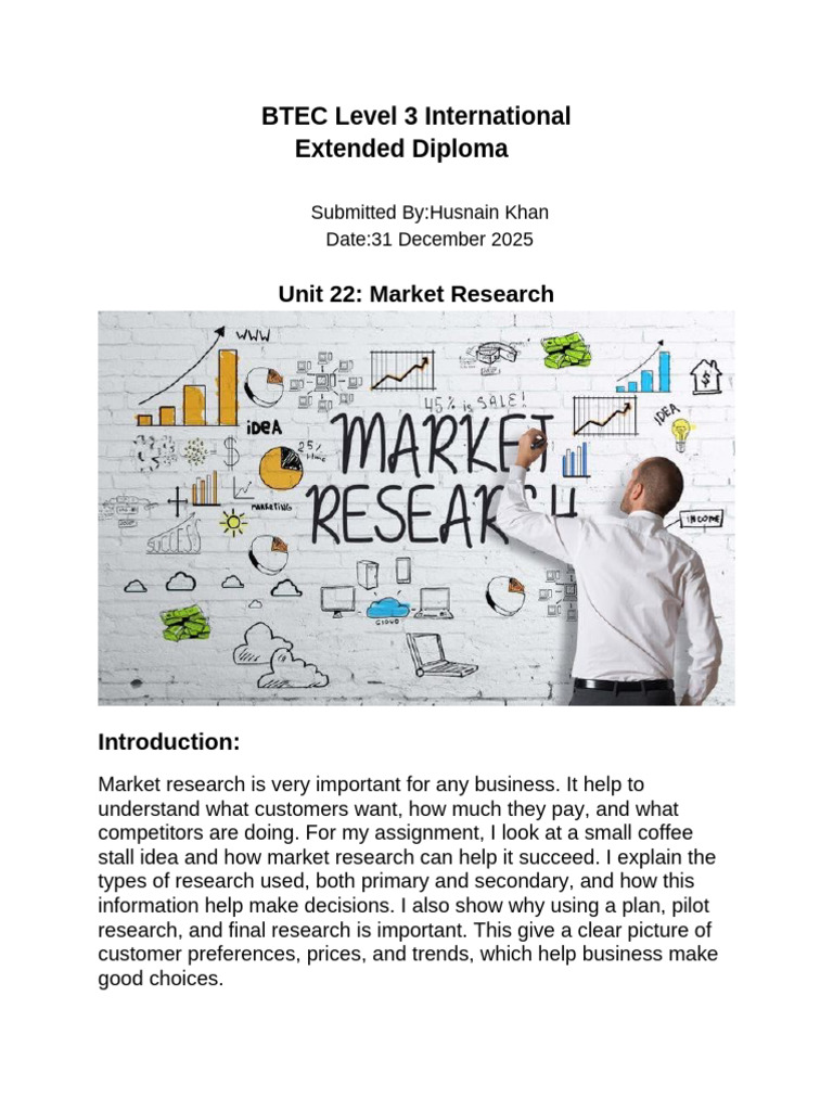 Market Research Methods for Businesses | PDF | Survey Methodology ...