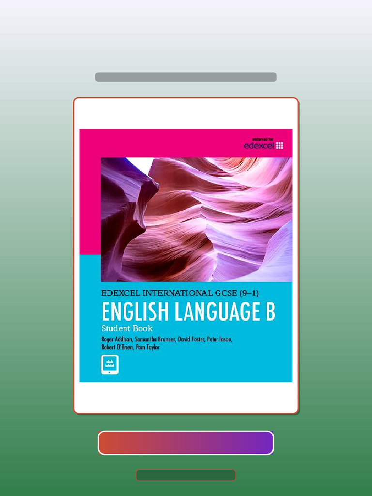 Test Bank for Pearson Edexcel International GCSE 91 English Language B ...