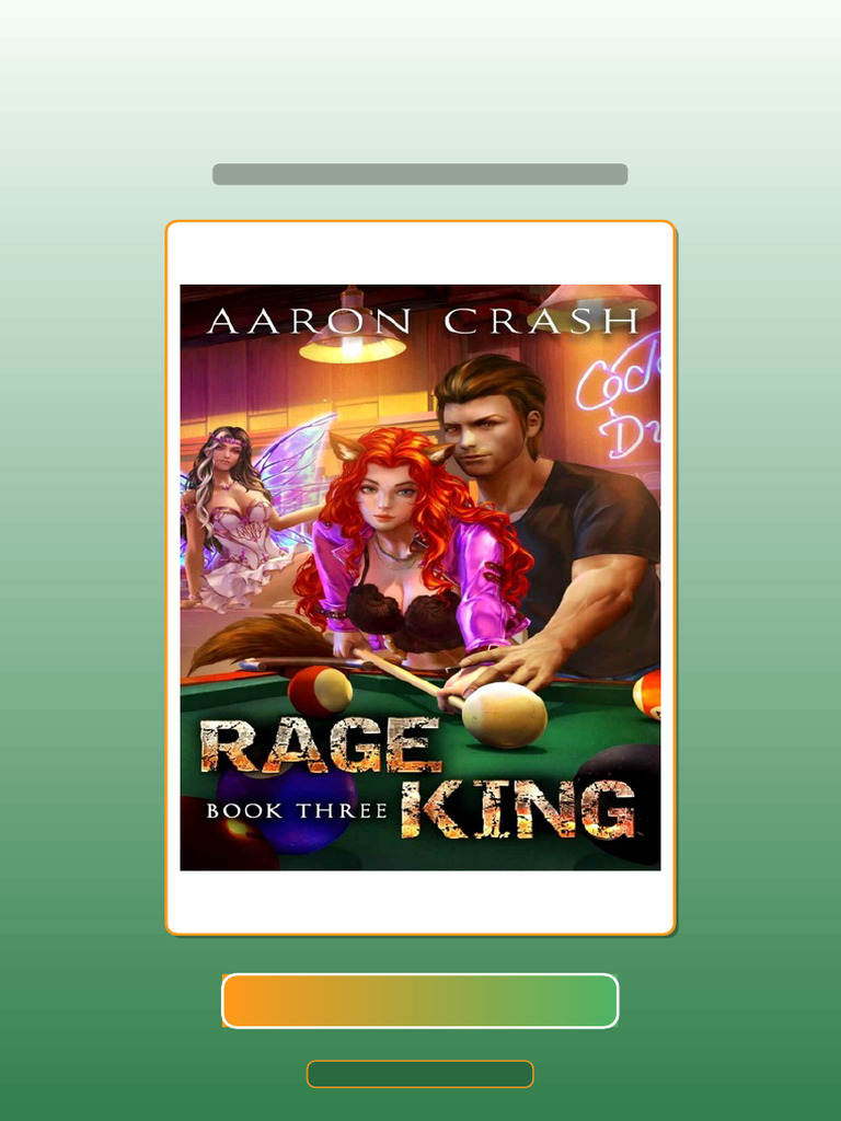 Test Bank for Rage King Book Three an Urban Fantasy Mens Adventure 1st ...