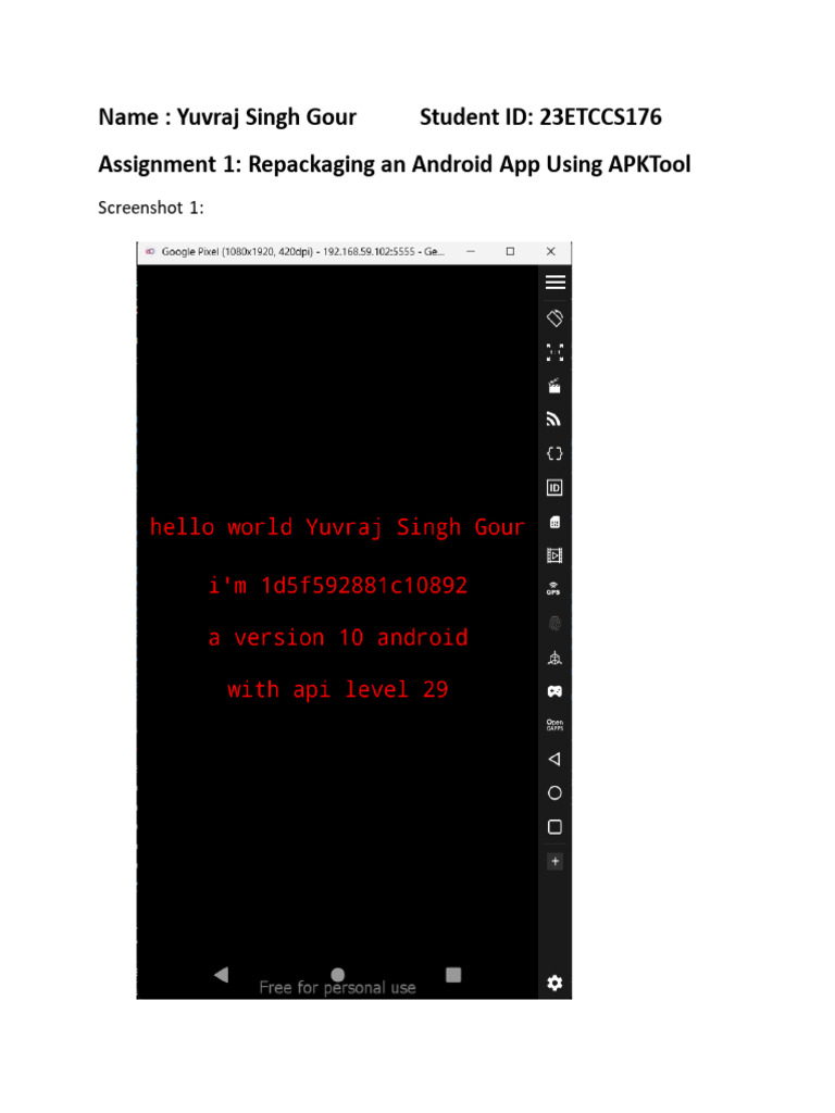 Assignment Solution | PDF