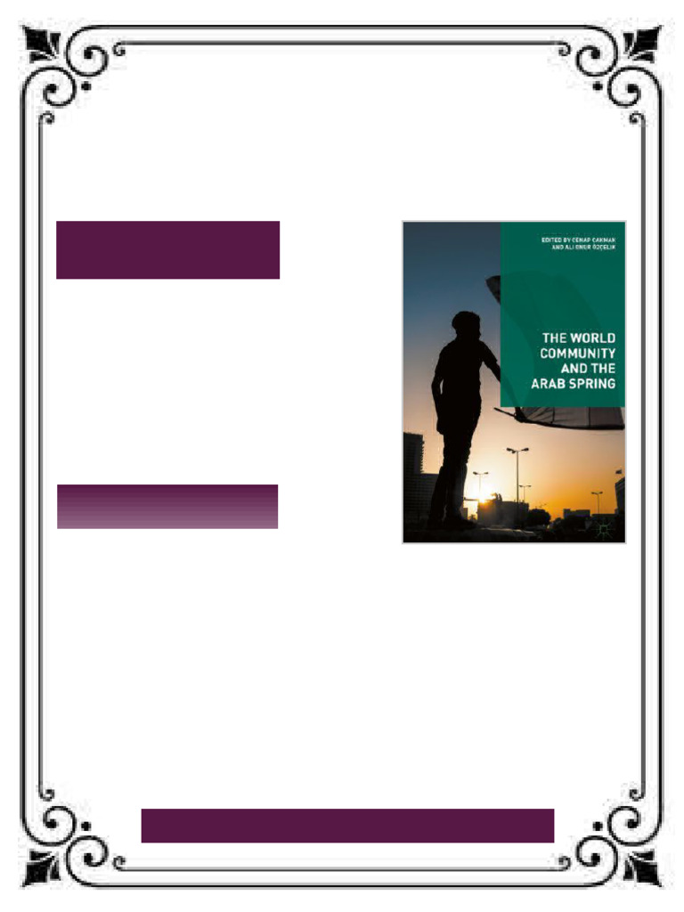 The World Community and the Arab Spring Cenap Çakmak eBook high-quality ...