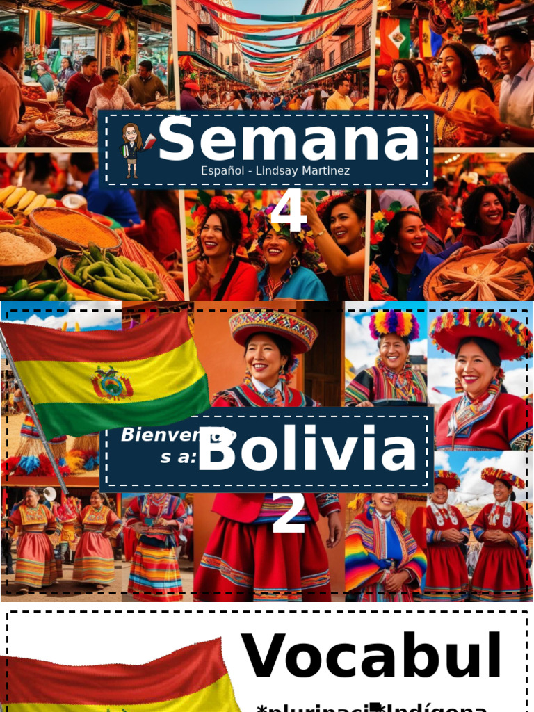 Datos y vocabulario sobre Bolivia | PDF | Bolivia | Carnaval