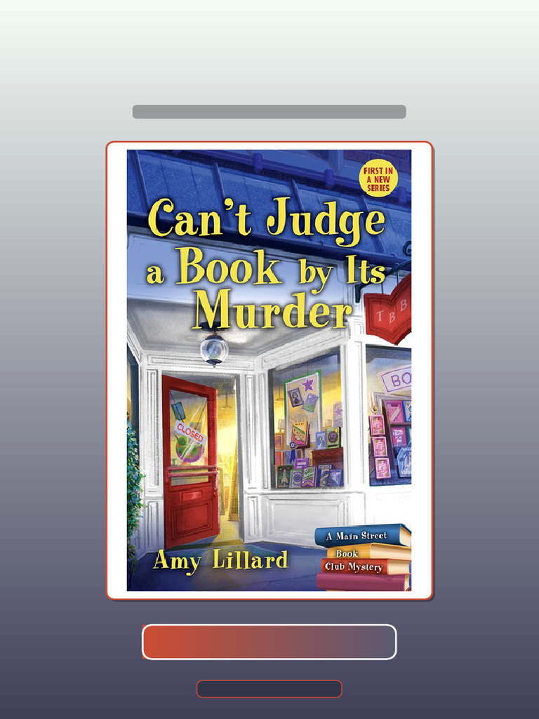 Test Bank for Cant Judge a Book by Its Murder Amy Lillard | PDF ...