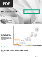 HPE Aruba AP-505 Datasheet Overview | PDF | Wi Fi | Computer Network