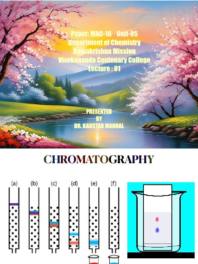 L-1 What is Chromatography 2026 PDF | PDF