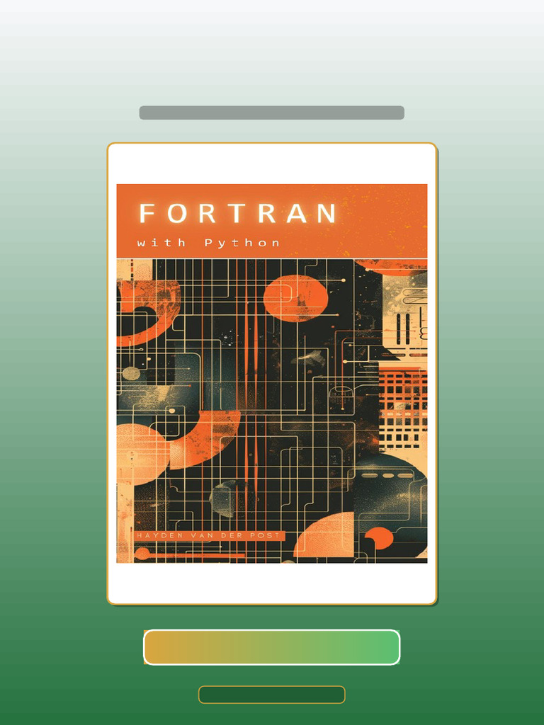 Test Bank for Fortran With Python Integrating Legacy Systems With ...
