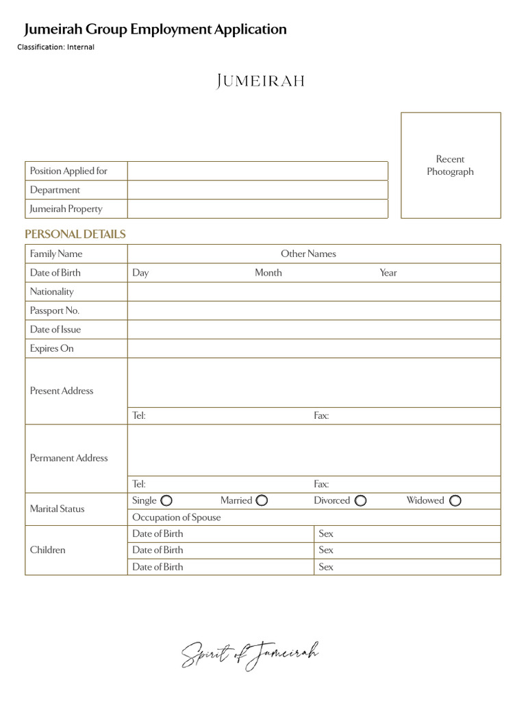 2. Employment Application Form 2025 | PDF | Medical Specialties ...
