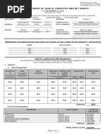 SALN Form 2024: Guidelines and Sample | PDF | Net Worth