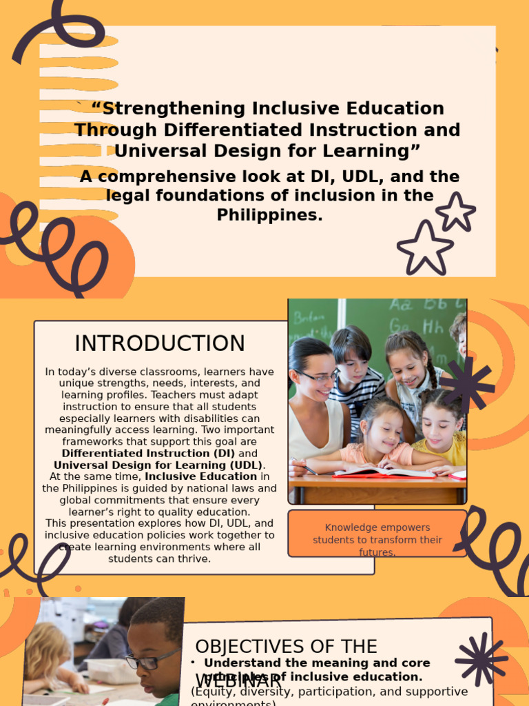 Foundations of Inclusive Education | PDF | Inclusion (Education ...