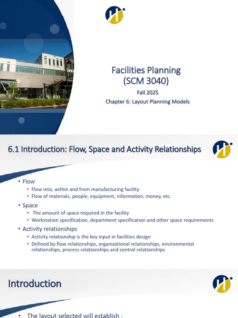 Layout Planning Models in Facilities | PDF | Business