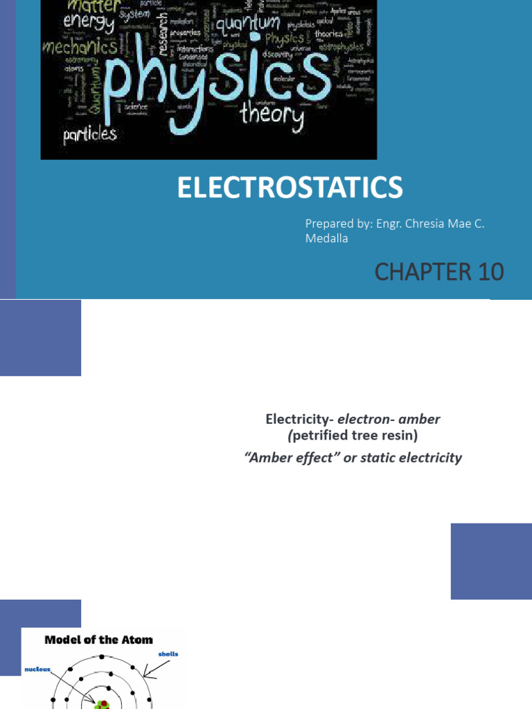 Understanding Electrostatics Concepts | PDF | Capacitor | Capacitance