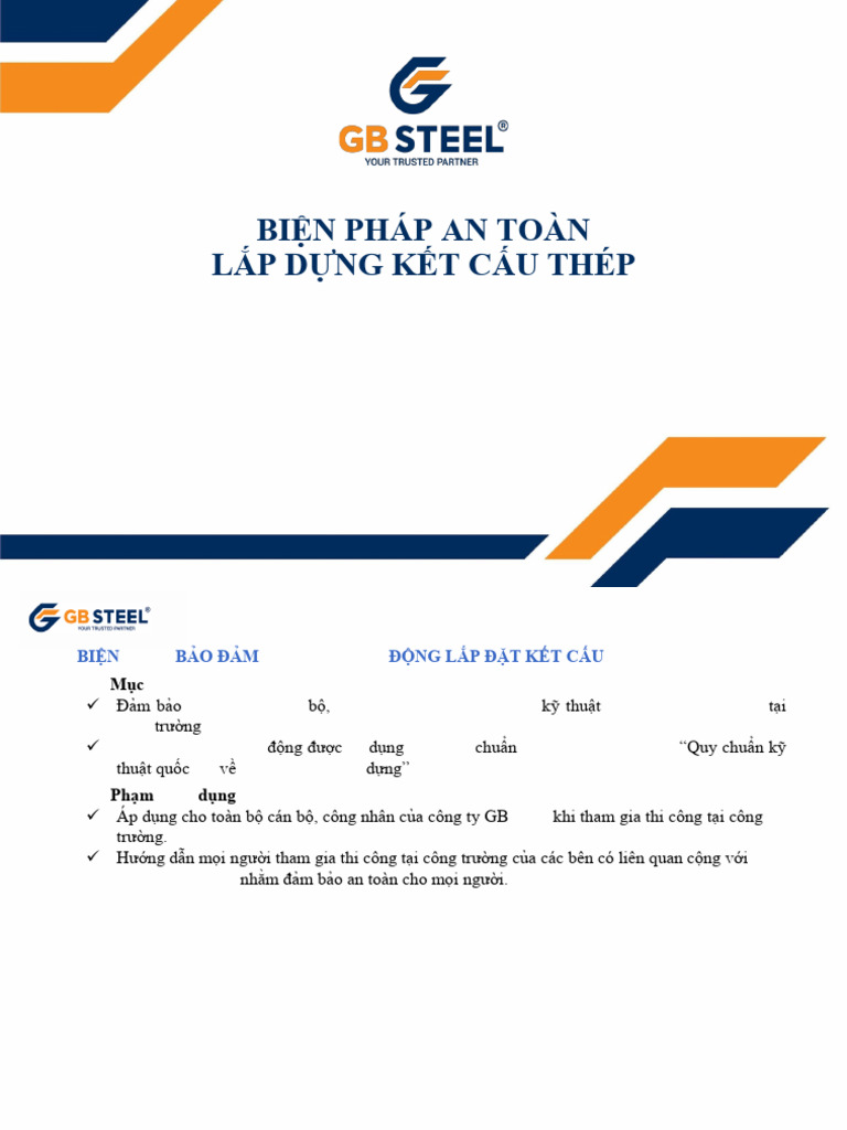P.TC - BP An Toan Lap Dung KCT | PDF