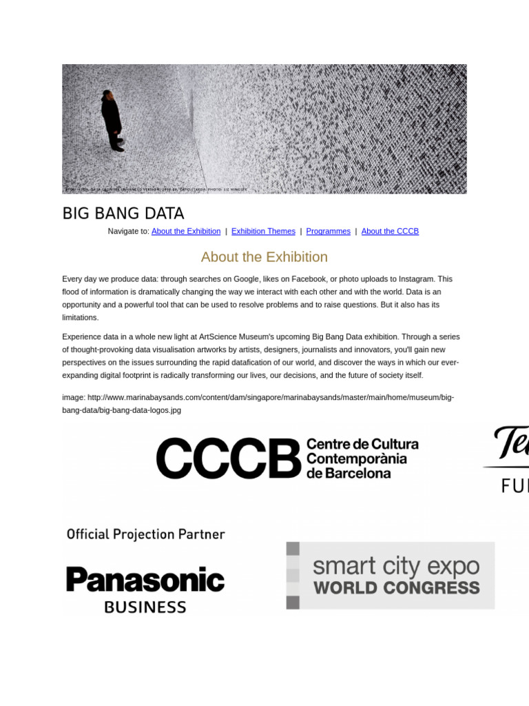 BIG BANG DATA Singapore | PDF | Data | Science