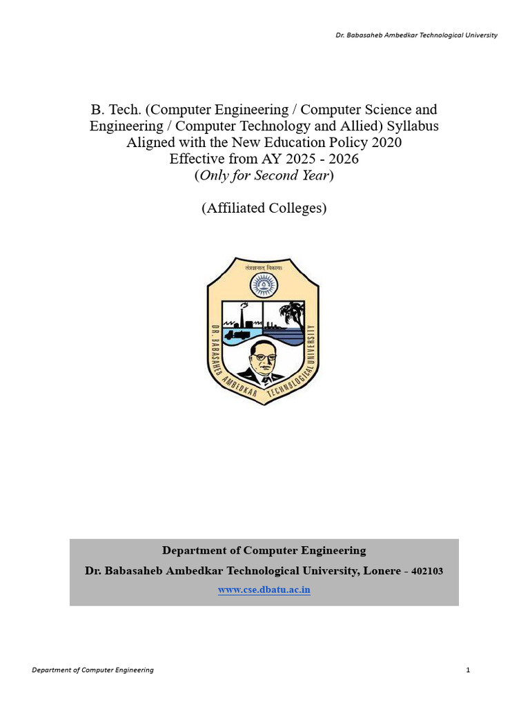 SYBTechApprovedByAC 25-26 | PDF | Capital Asset Pricing Model ...