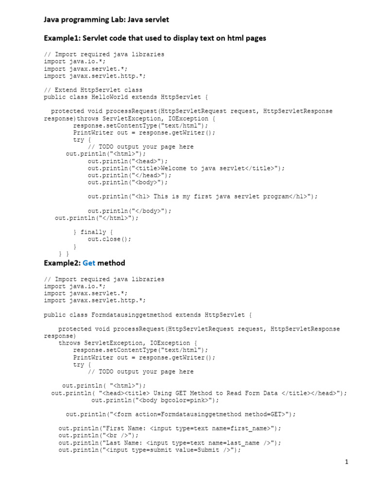 Java Servlet | PDF | Computing | Java Specification Requests