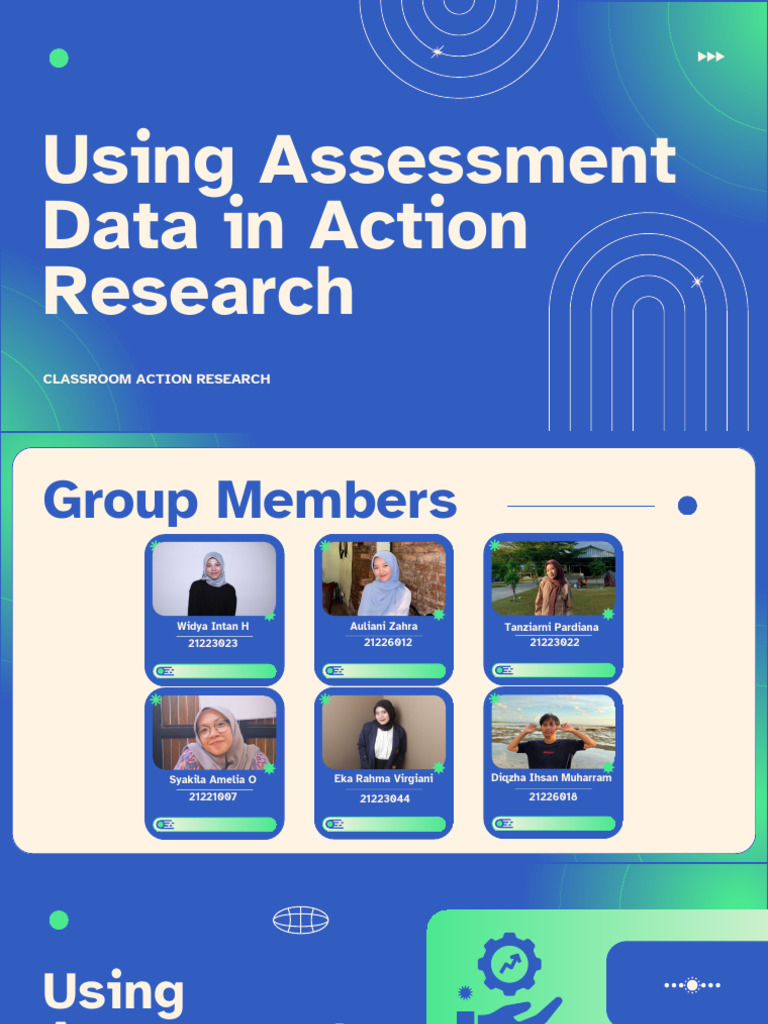 Assessment Data in Action Research | PDF | Educational Assessment ...