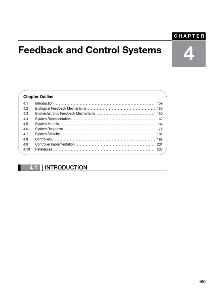 Feedback and Control Systems Overview | PDF | Voltage | Electrical Network