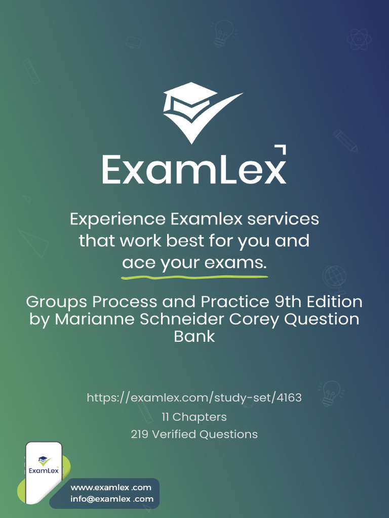 Groups Process and Practice 9th Ed. Q&A | PDF | Psychotherapy | Mental ...