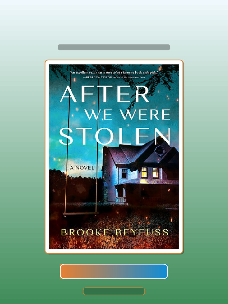 Test Bank for After We Were Stolen Brooke Beyfuss | PDF | Multiple Choice