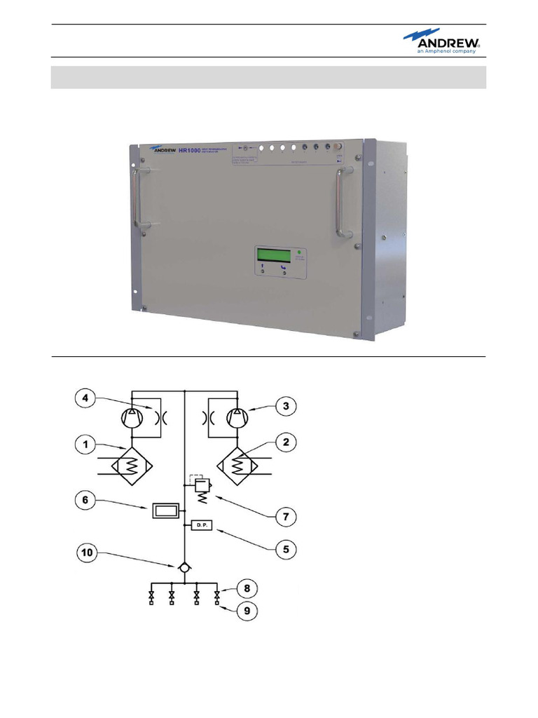 Hr1000 Heat Regenerative Dehydrator User Manual | PDF | Humidity ...
