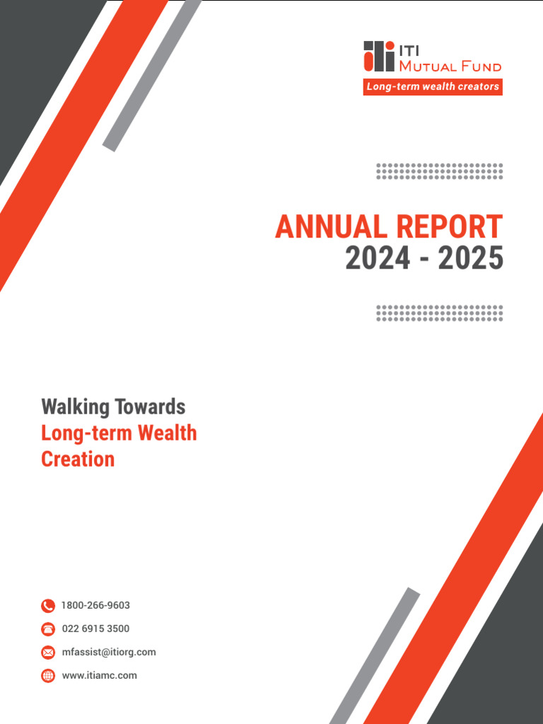 ITI Mutual Fund Annual Report 2024-25 | PDF | Inflation | Investing