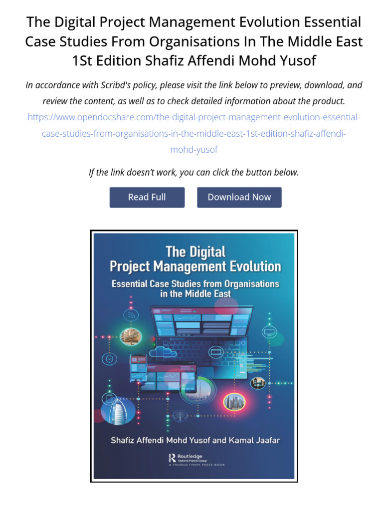 The Digital Project Management Evolution Essential Case Studies from ...