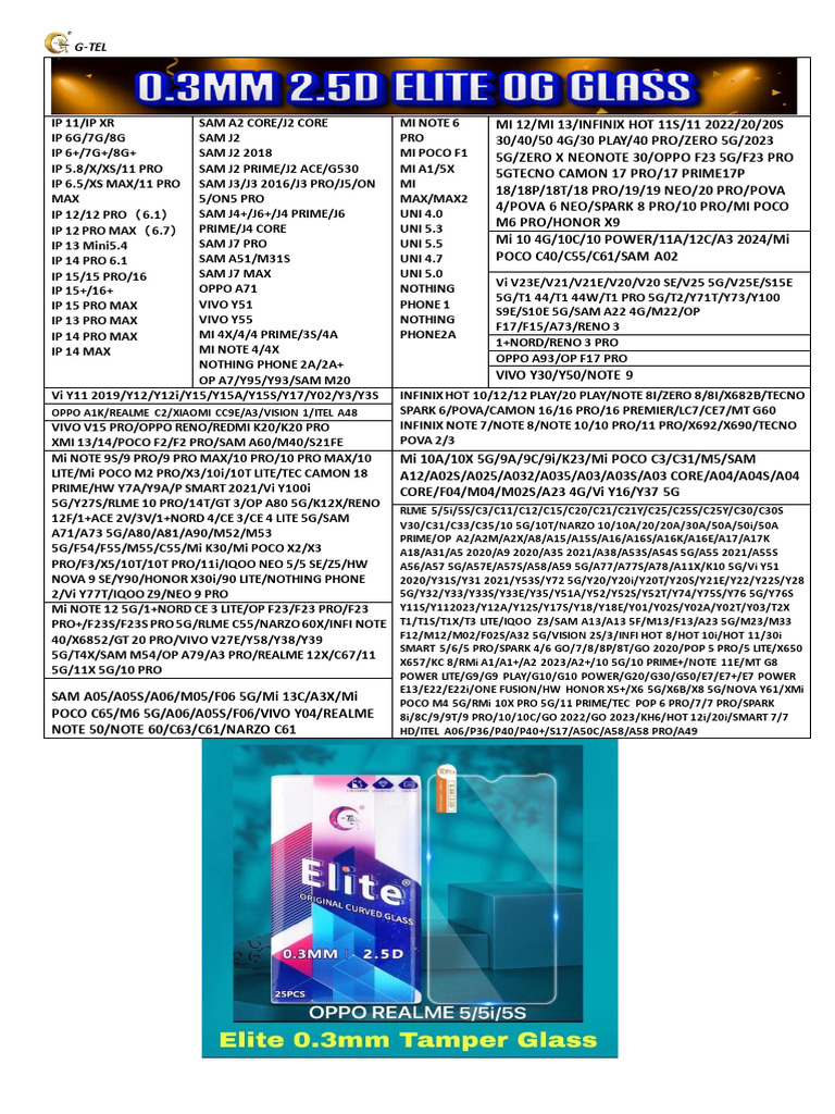 G-tel Update Lite 04-12-2025 | PDF | I Phone | Mobile Computers