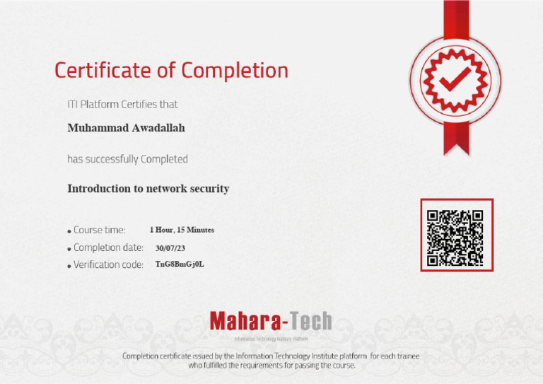 Network Security Basics by Muhammad Awadallah | PDF