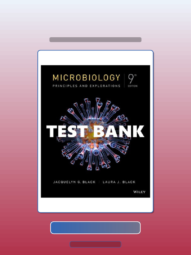Test Bank for Microbiology Principles and Explorations 9 Ed Black | PDF ...