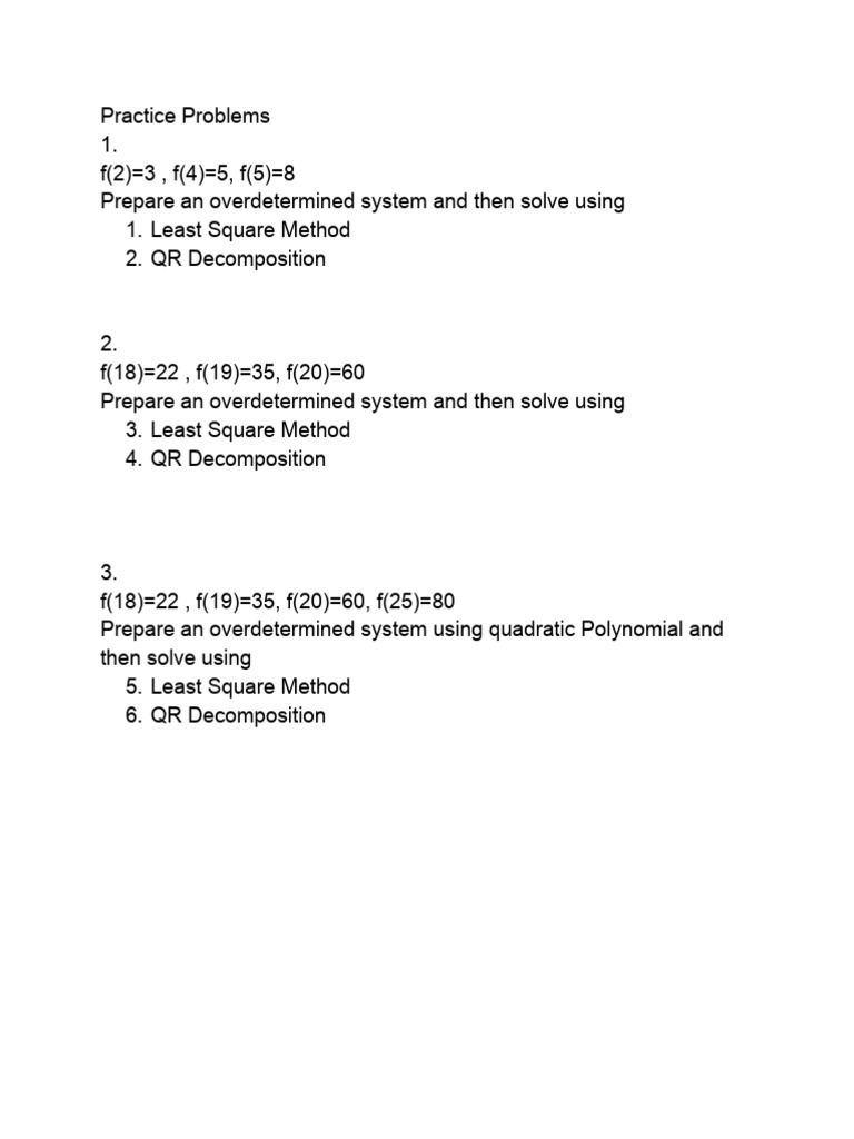 Practice Worksheet 2 | PDF