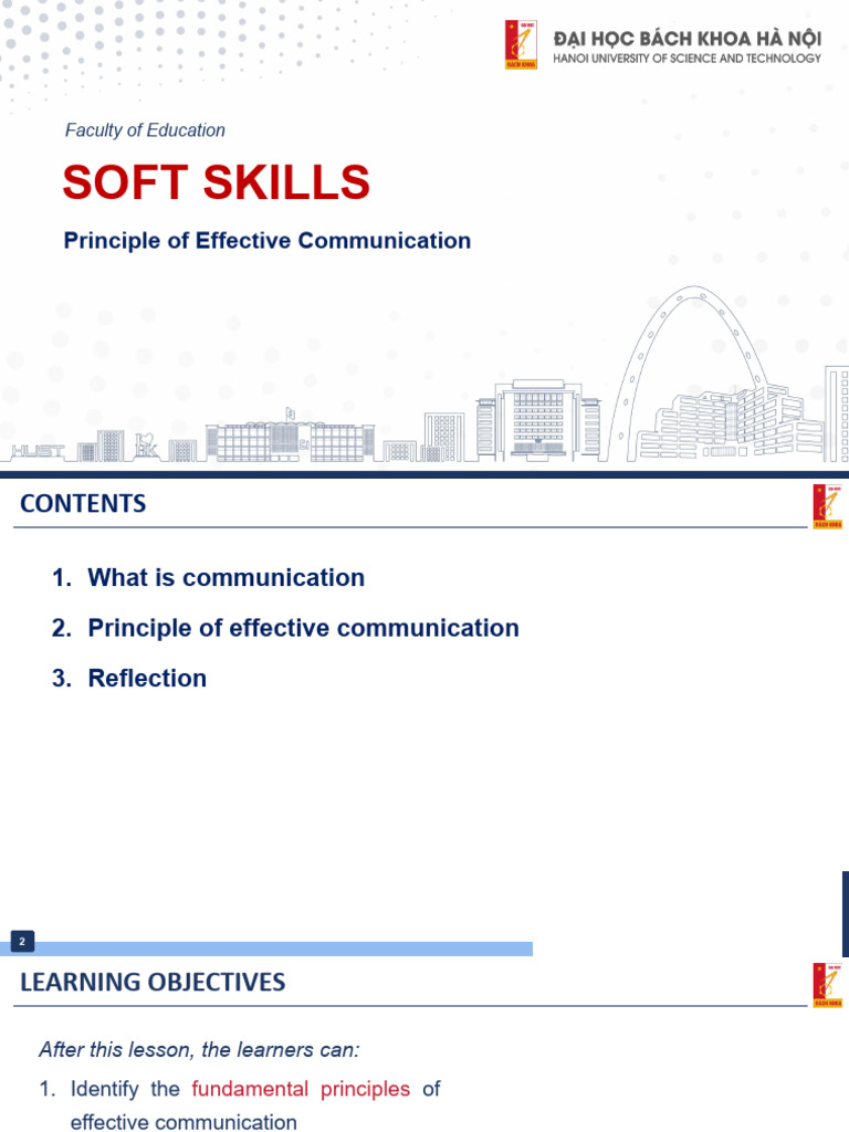 Principles of Effective Communication | PDF | Communication | Nonverbal ...