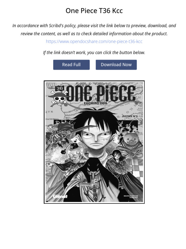 One Piece T36 Kcc | PDF