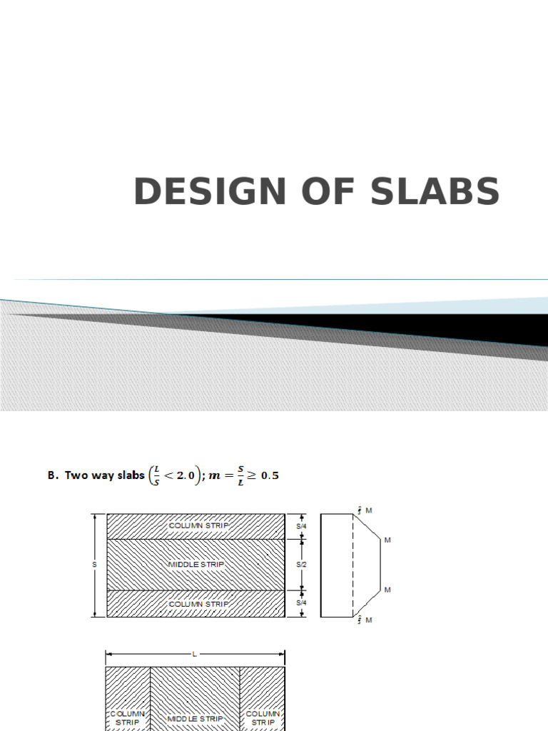 DESIGN OF SLABS (ACI Method 2) | PDF