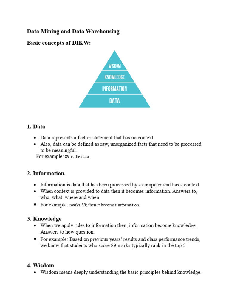 Unit 1 | PDF | Data Mining | Machine Learning