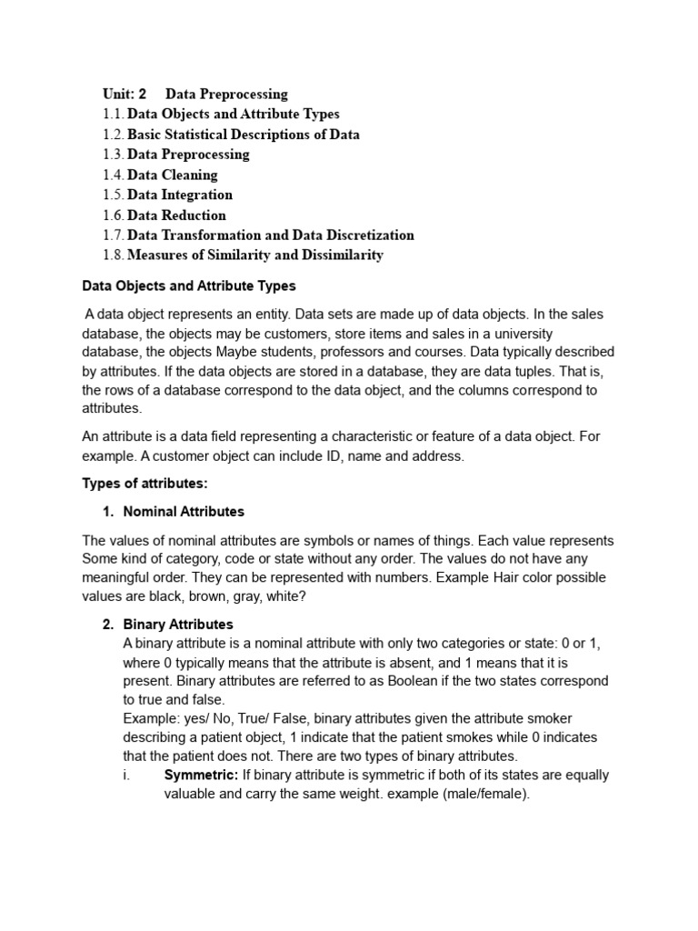 Unit 2 | PDF | Data | Databases