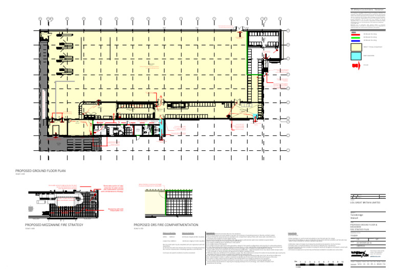 200069-WCA-XX-00-DR-A-68100 - Ground Floor & Mezz - Fire Strategy Plan ...