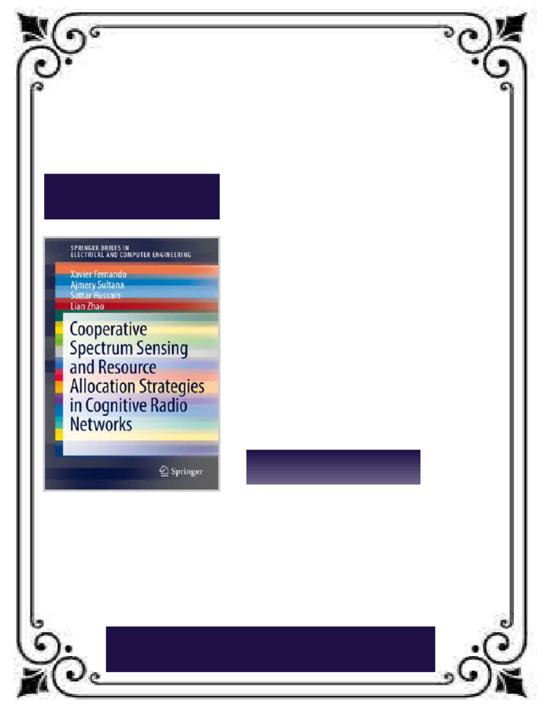 Cooperative Spectrum Sensing and Resource Allocation Strategies in ...