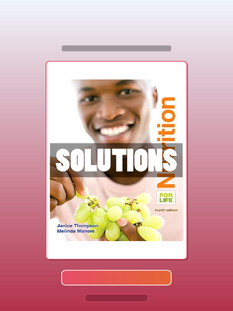 Test Bank for Nutrition for Life 4 Ed Thompson | PDF | Multiple Choice ...