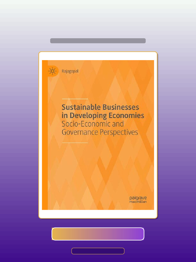 Test Bank for Sustainable Businesses in Developing Economies ...