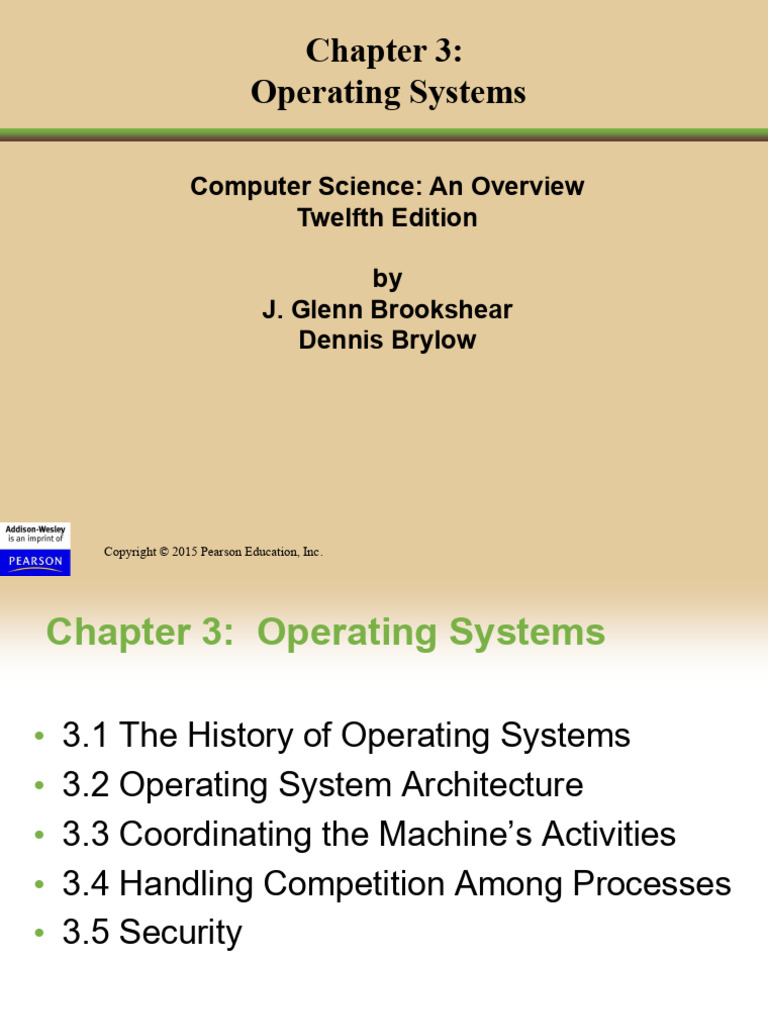 CENG111 Lecture4 Ch3 Operating Systems | PDF | Operating System | Booting