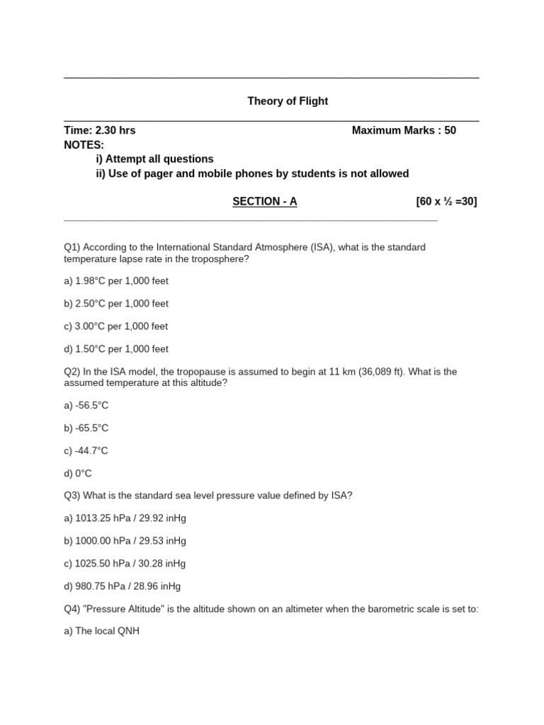 2662 Theory of Flight | PDF | Helicopter Rotor | Drag (Physics)