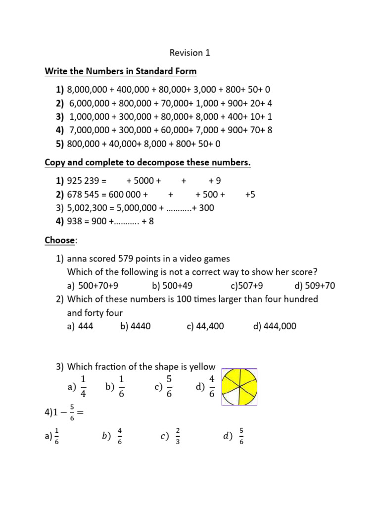 Revision 1 | PDF | Vegetables