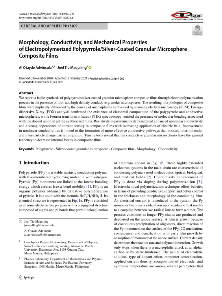 Adv in Cula 2021 | PDF | Deformation (Engineering) | Young's Modulus