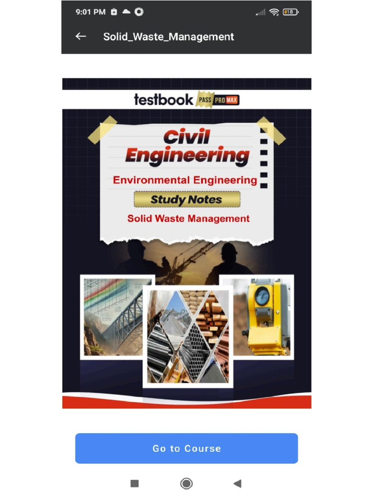 Solid Waste Management Notes | PDF
