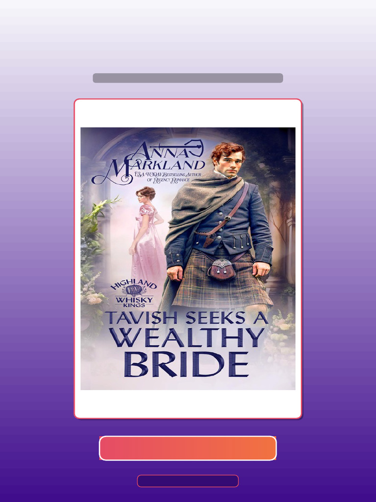 Test Bank for Tavish Seeks a Wealthy Bride Highland Whisky Kings Book 1 ...