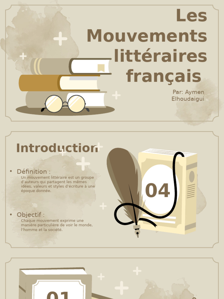 Mouvements Littéraires Français | PDF | French Literature