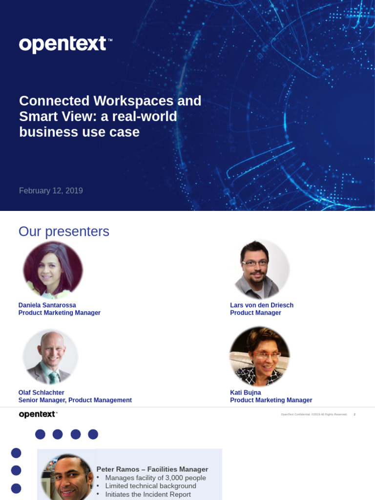 20190212 - Real-world Use Cases With a Deep Dive Into OpenText ...